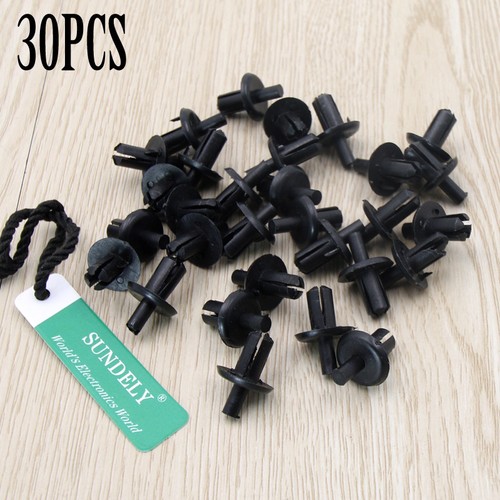WHEEL ARCH MUD SPAT EYEBROW RIVET CLIPS FITS LAND ROVER DEFENDER 90 ...