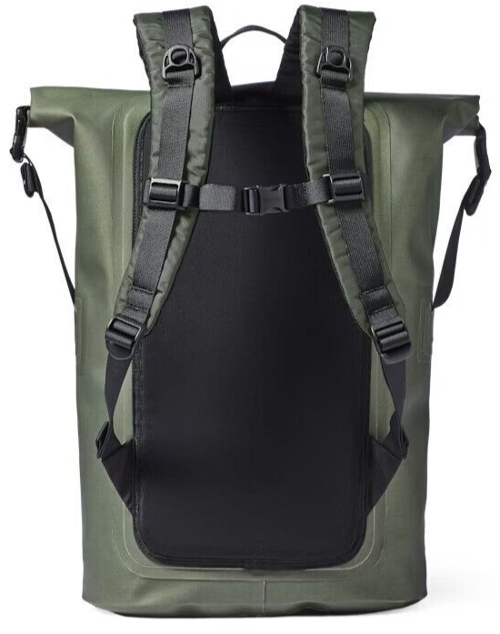 Filson Dry Backpack 20067743 Green Waterproof Black Neon TPU Nylon Dark ...