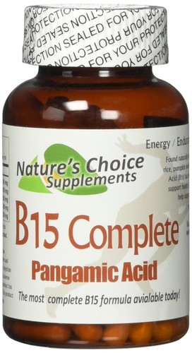 B15 Complete Extra Strength Pangamic Acid with TMG&DMG 500mg 90 ...