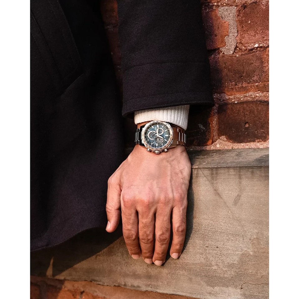 Citizen Atomic Timekeeping PCAT Collection Solar Chronograph Watch ...