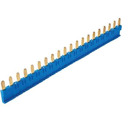 1pc IDEC SV9Z-J20S Relay Jumper, 20 Pole, Blue, Used For RV8H Interface ...