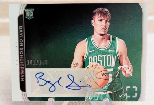 Baylor Scheierman 2024-25 Panini Photogenic /149 Auto Rookie Celtics ...