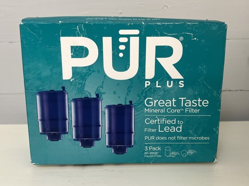 PUR PLUS Great Taste Faucet Mount RF-9999 Replacement Filters 3 Pack ...