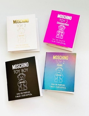 Moschino Perfume Sample Size 4pcs (Moschino Toy 2 , Pearl, Bubble Gum ...