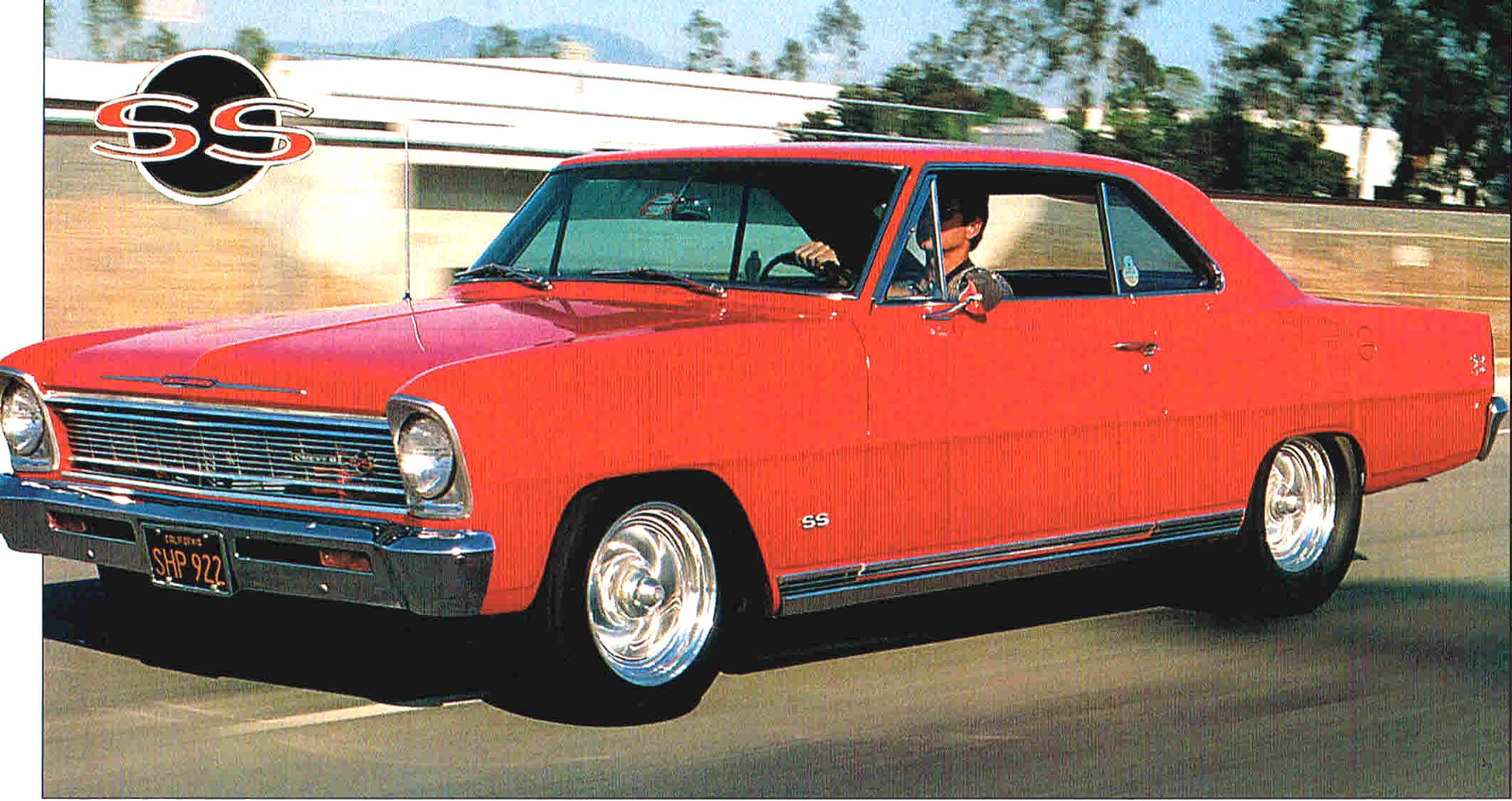 1966 Chevrolet Chevy II SS 327 ci Spec Sheet Brochure