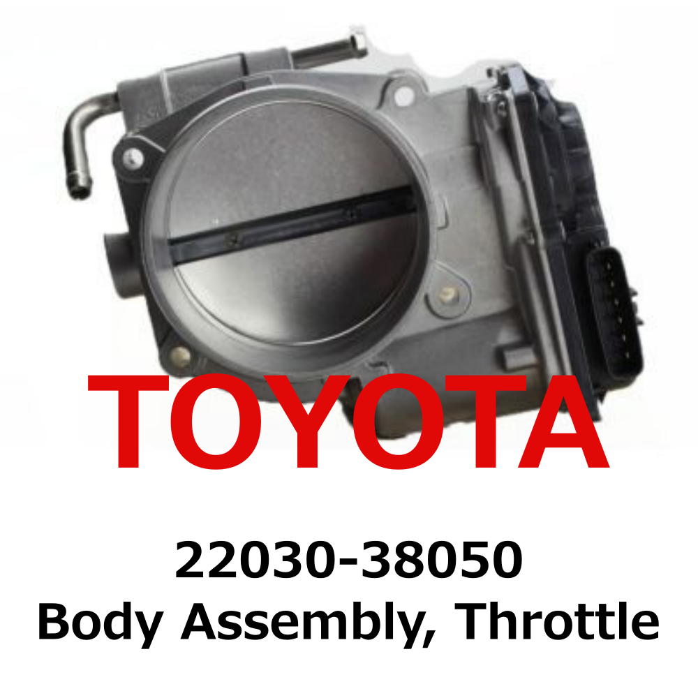 【NEW】Toyota Genuine Body Assembly, Throttle 22030-38050 Direct From ...