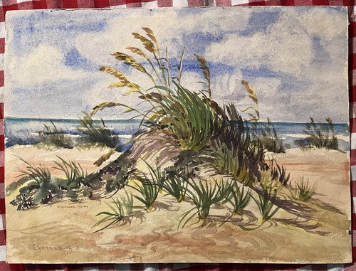 1930s/40s - Watercolor Painting - Listed South Texas Artist Eleanor ...