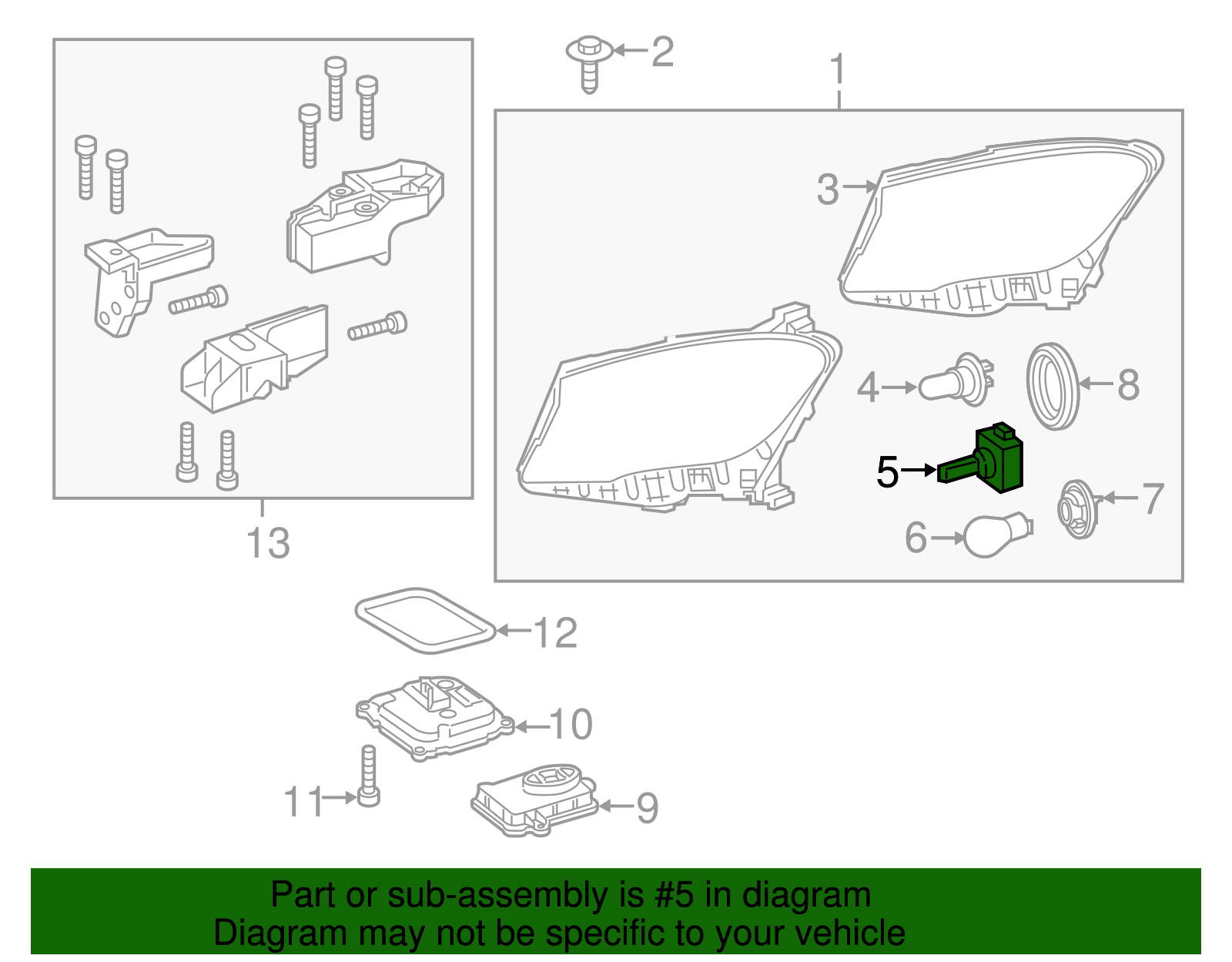 Genuine Mercedes-Benz Headlamp Bulb 000000005042 OEM for sale online | eBay