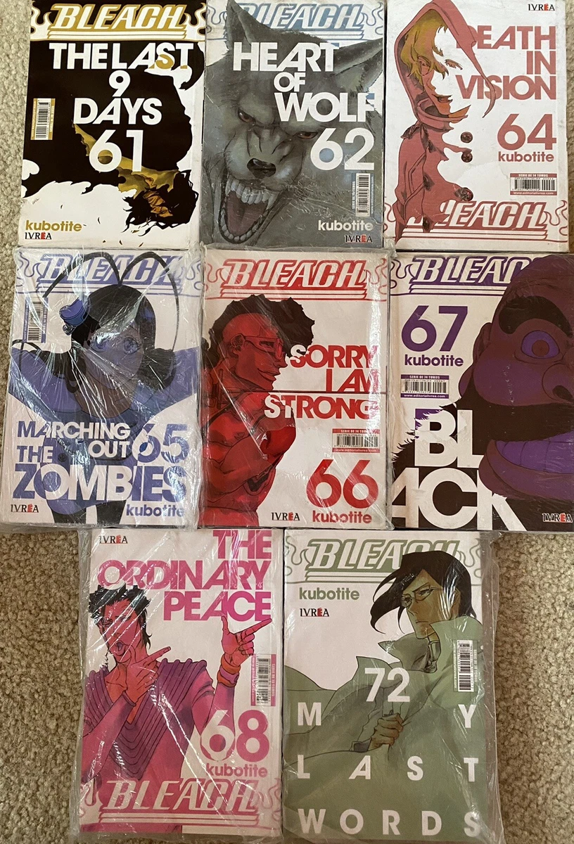 Bleach Manga Cover 62