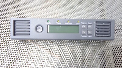 HP Storageworks G2 LTO 1/8 Autoloader Front Panel Bezel LCD Display ...