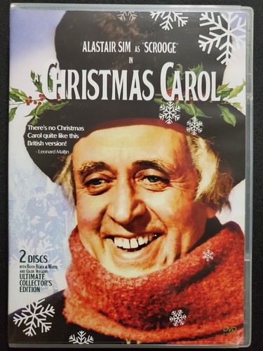 A Christmas Carol (2-DVD Set, 2007) Alastair Sim as Scrooge 1951 B/W ...