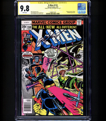 X-Men #110 CGC 9.8 SS PHOENIX JOINS X-MEN Chris Claremont Signed Marvel ...