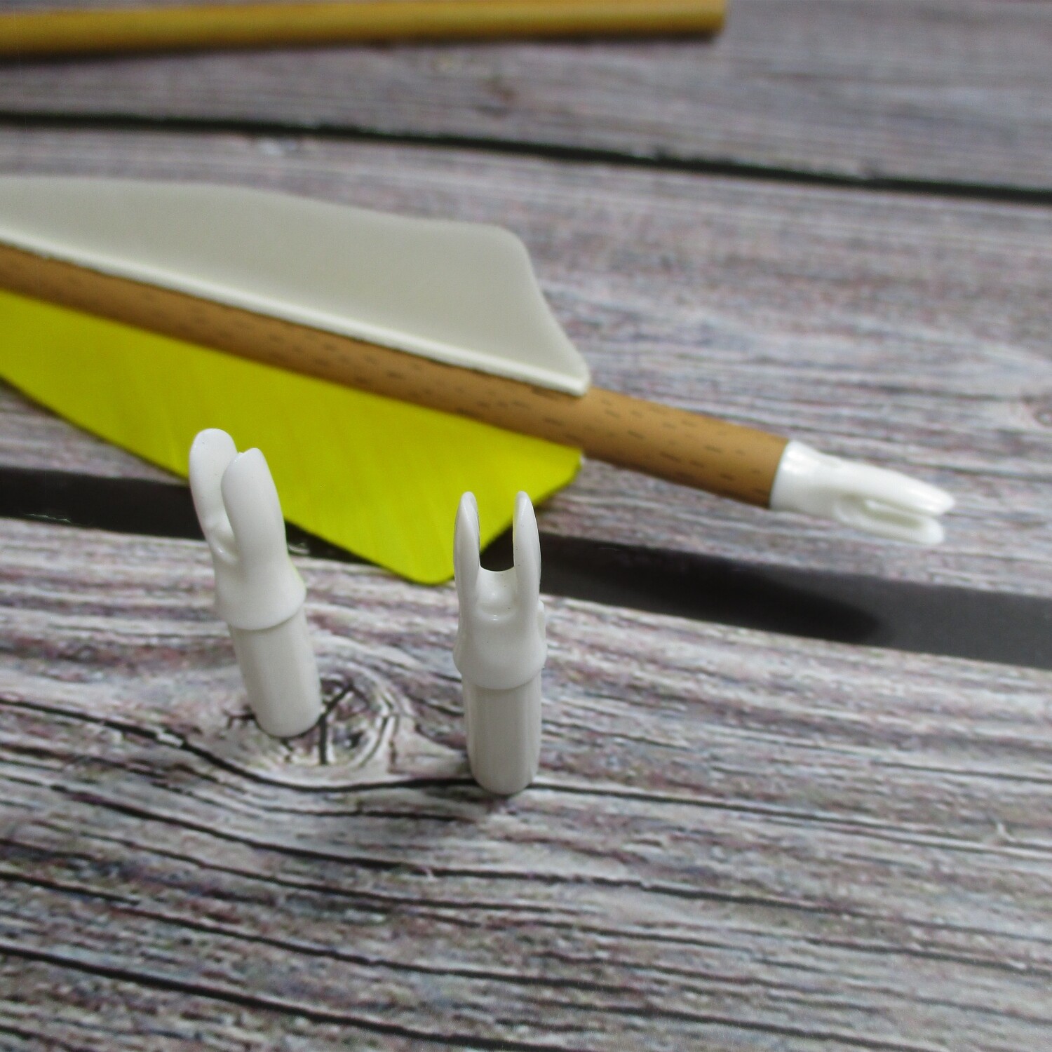 50Pcs Plastic Arrows Nocks ID 6.20mm/.244 inch ID Knock for Archery Bow ...