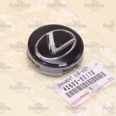 Genuine OEM Toyota Black Wheel Center Hub Cap LEXUS GS350 ES350 IS350 ...