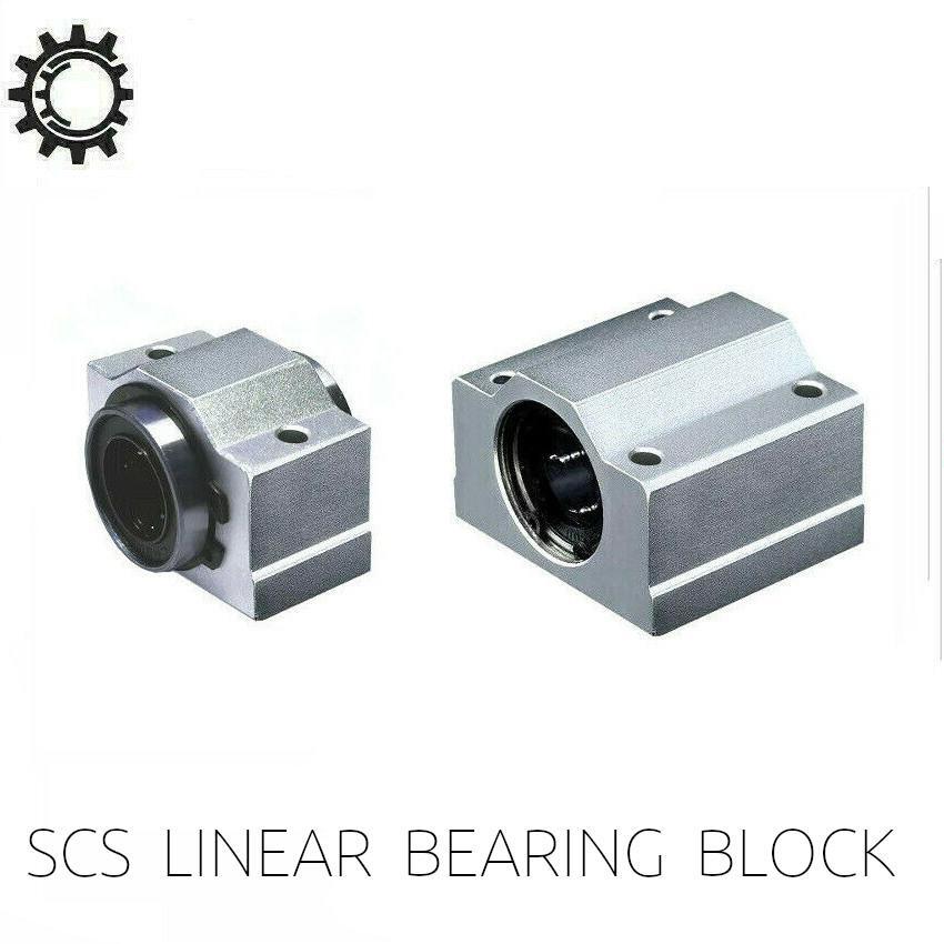 SCS Linear Motion Bearing Sliding Block SC8UU SC10UU SC12UU SC16UU ...