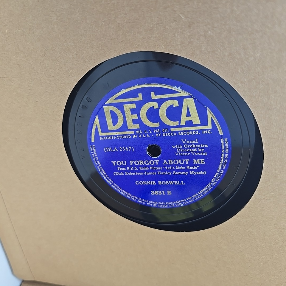 Lot of 12 Vintage 78 RPM Shellac Records, Original Record Album READ ...