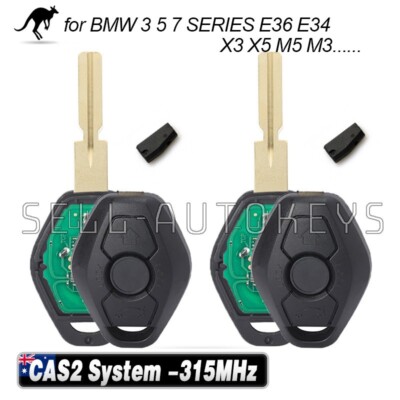 315MHz CAS2 Fits for BMW 3 5 7 SERIES E36 E34 X3 X5 M5 M3 ...