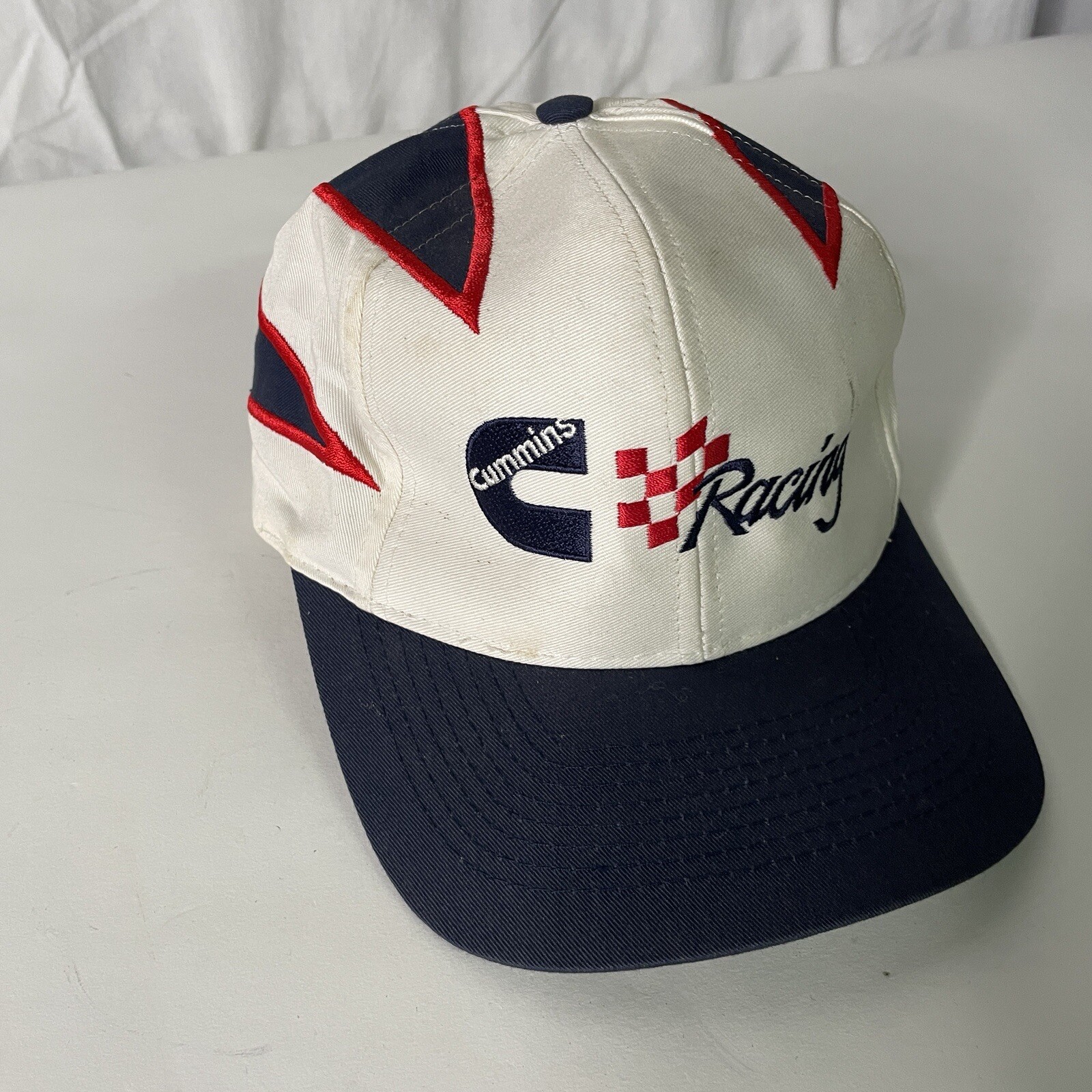 VTG 90s Cummins Diesel Engines Racing NASCAR Strapbac… - Gem
