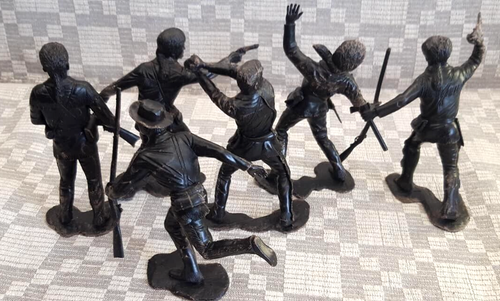 Complete set of 6 Vintage Soviet USSR Hard Plastic Large Pathfinder Toy ...