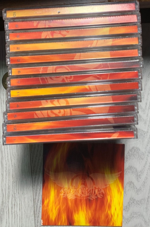 Aerosmith - Box Of Fire 13XCD Box Set, 1994 Columbia, US, CXK 66687 ...
