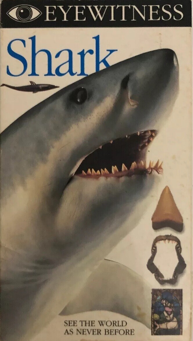 Eyewitness Shark VHS 1994-TESTED-RARE VINTAGE COLLECTIBLE-SHIPS N 24 ...