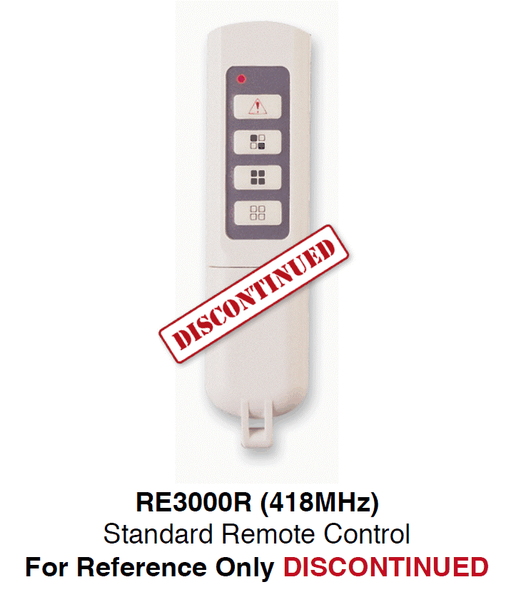 Response Alarms RE3000 Premium Executive Remote Control 418MHz / RRP £ ...