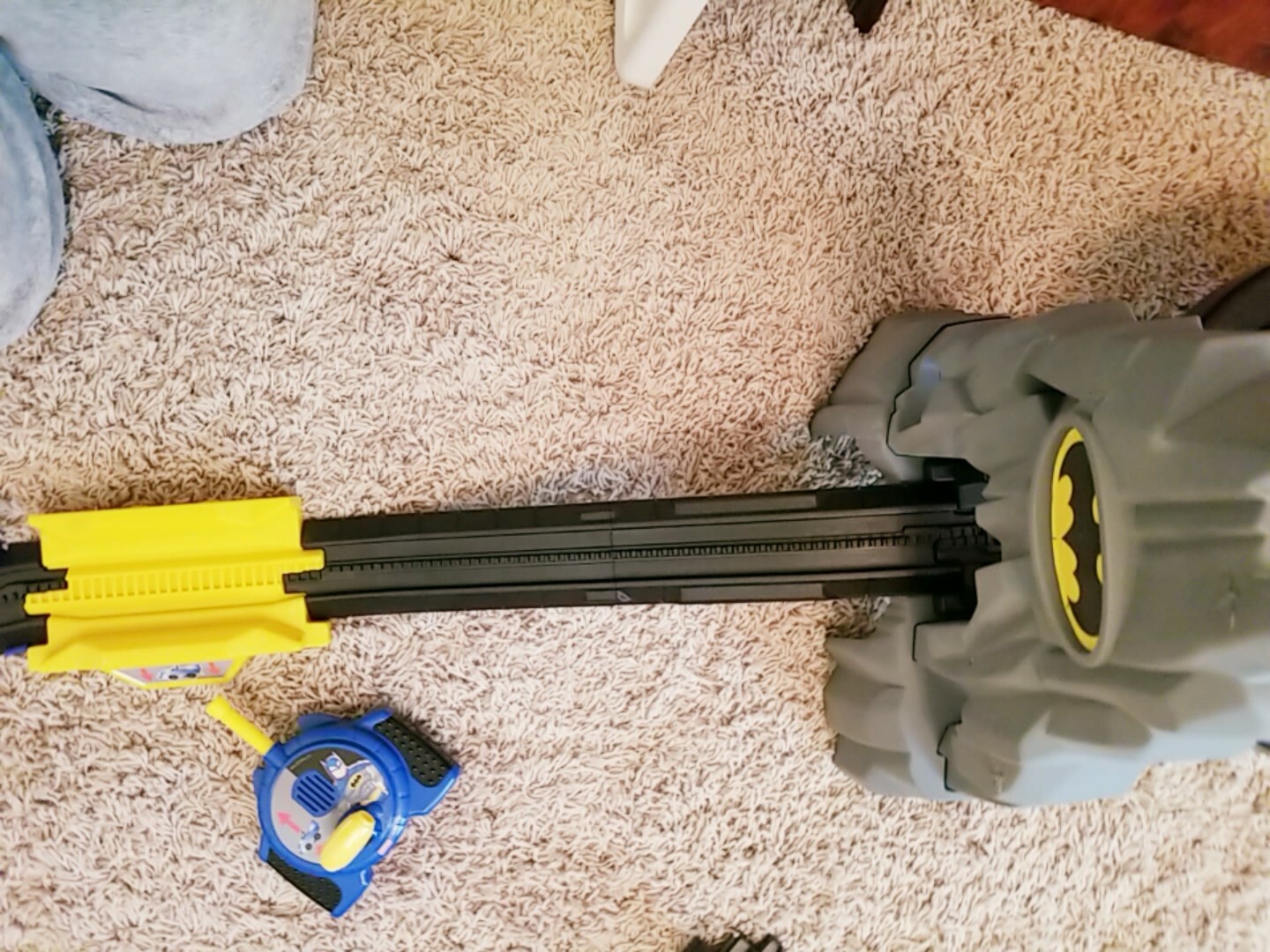 Fisher Price GeoTrax DC Super Friends BATMAN Train Set Batman Riddler ...