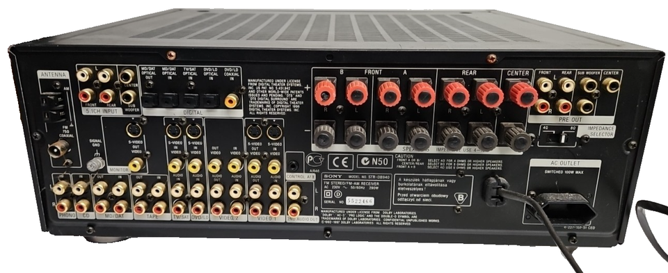 Sony STR-DB940 QS FM/AM Stereo receiver | eBay UK