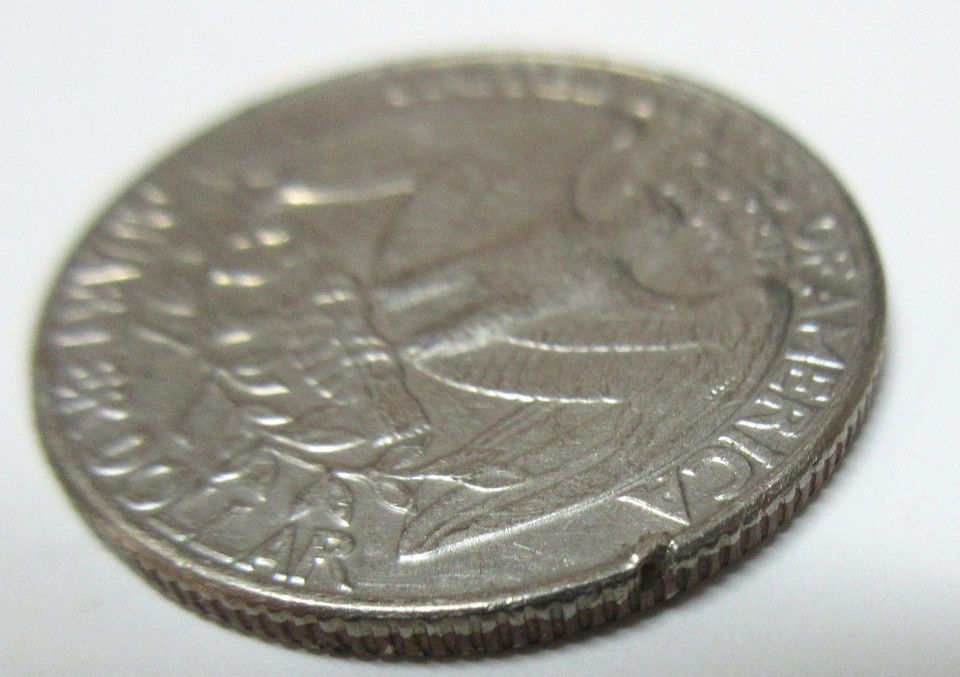 1992-P Quarter Off-Center Rim and Nicks Mint Error | eBay