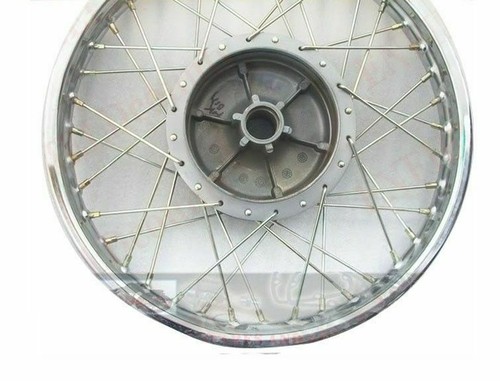 Fits Royal Enfield Bullet 350 500 Complete Pair Steel Wheel Rim Wm2 ...