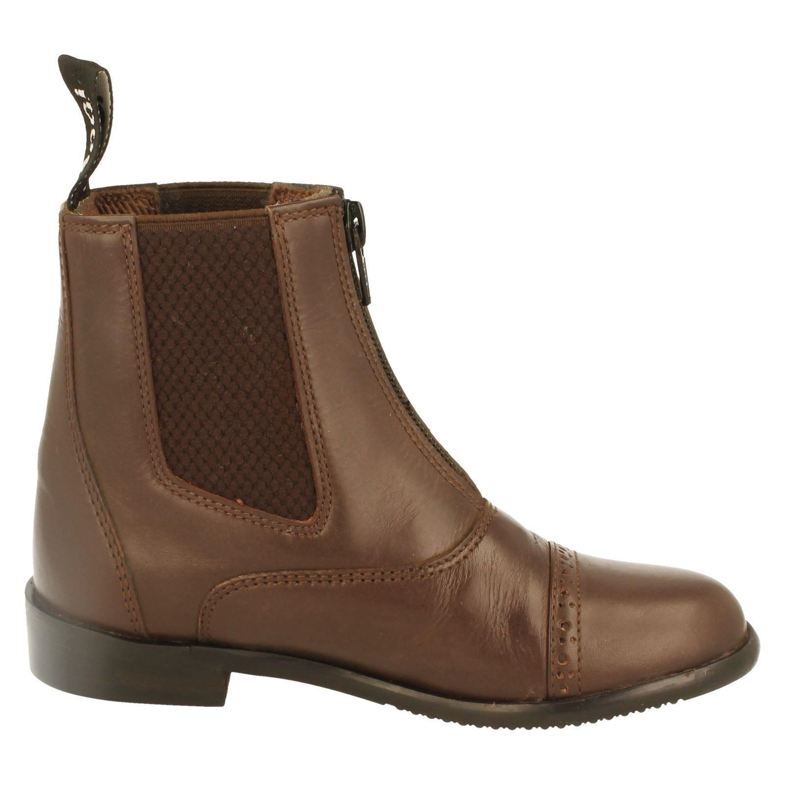 Unisex Adult Toggi Leather Jodphur Boots - Augusta | eBay UK