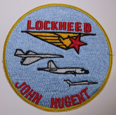 1960s Lockheed Aircraft Personal Employee Patch - John Nugent | eBay