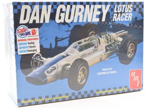 AMT 1963 Lotus Racer - Dan Gurney Maßstab 1:25 Plastik Modellauto ...