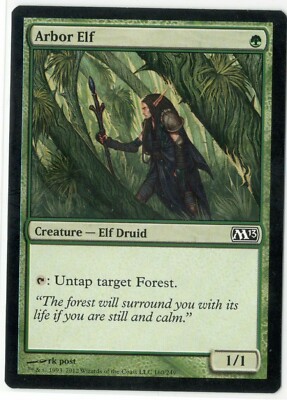 4 * Elfe de la charmille Anglais - 4 * English Arbor elf - Magic Mtg ...