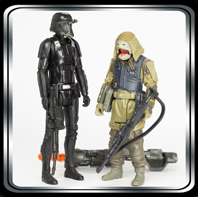 Star Wars Action Figures: Death Trooper & Pao (Rogue One Collection ...