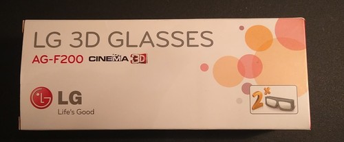 LG 3D Glasses Cinema 3D AG-F200 LG Real 3D | eBay