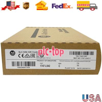 New Factory Sealed Allen-Bradley 1747-L542 /C SLC 500 5/04 CPU ...