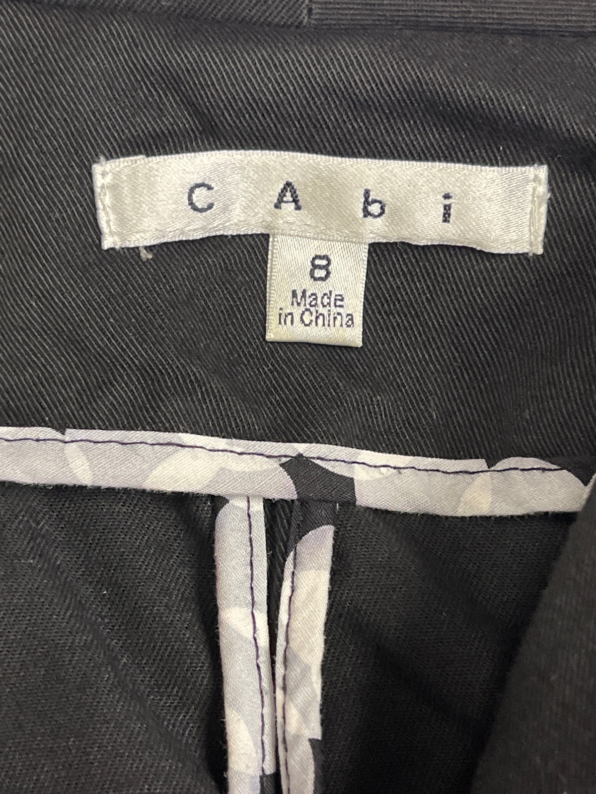 Cabi Style 329 Black Blazer Military Cropped Jacket W… - Gem