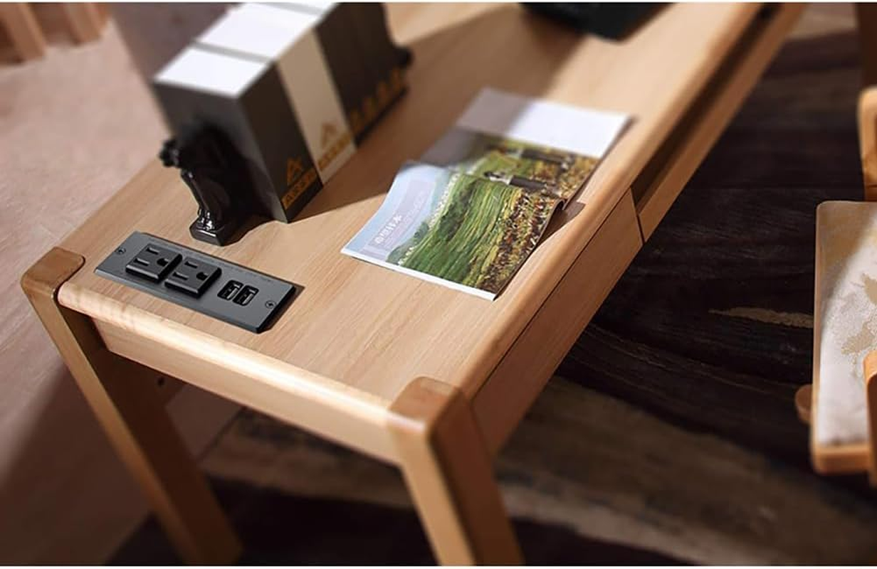 Furniture Recessed Power Strip, Power Outlets, Desk Outlet with USB ...