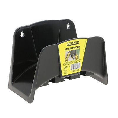 Karcher Fence or Wall Mounted Garden Hose Hanger Water Pipe Reel Holder ...