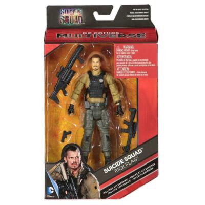DC Comics Multiverse Suicide Squad Rick Flag Figure DTB59 | eBay