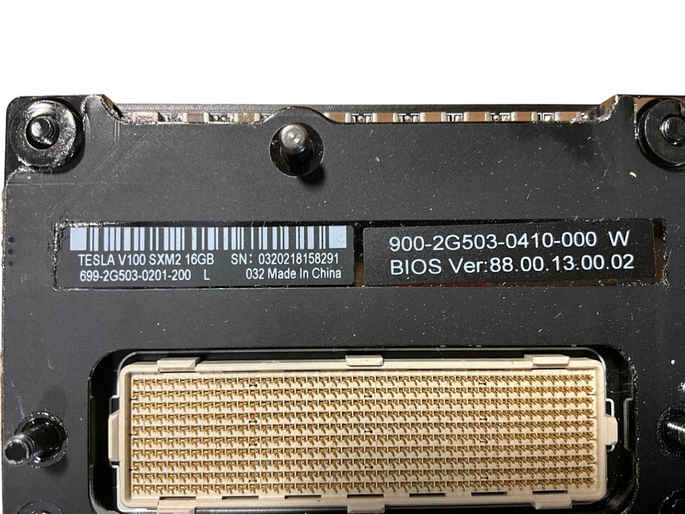 NVIDIA TESLA V100 SXM2 16GB GPU 699-2G503-0202-200 GV100-895-A1 ...
