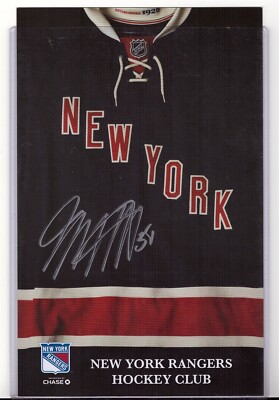 JOHAN WITEHALL SIGNED NY RANGERS PHOTO NHL AUTOGRAPH MONTREAL CANADIENS ...