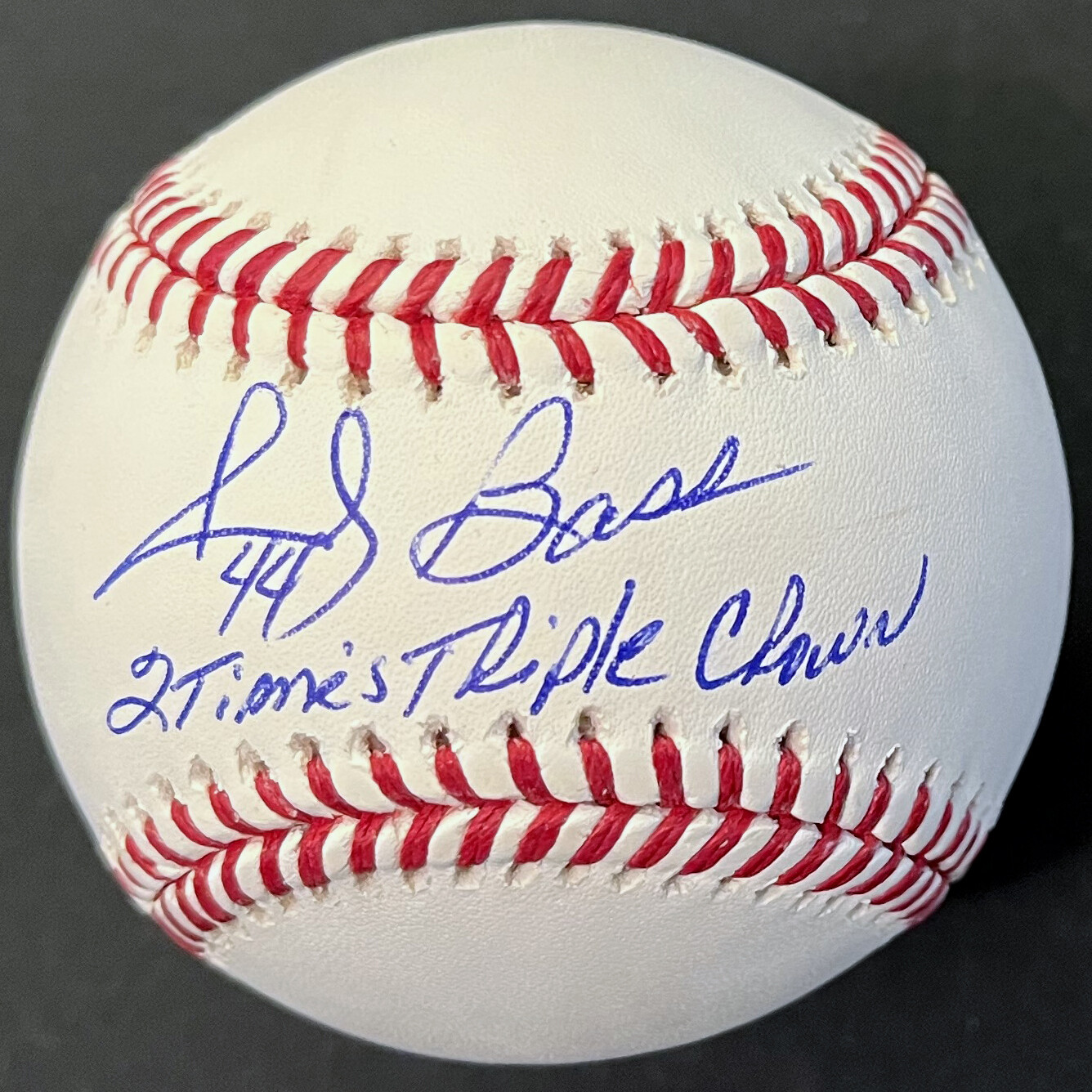 Randy Bass JSA COA SIGNED Baseball NPB 2xMVP AUTOGRAPHED バース Twins ...