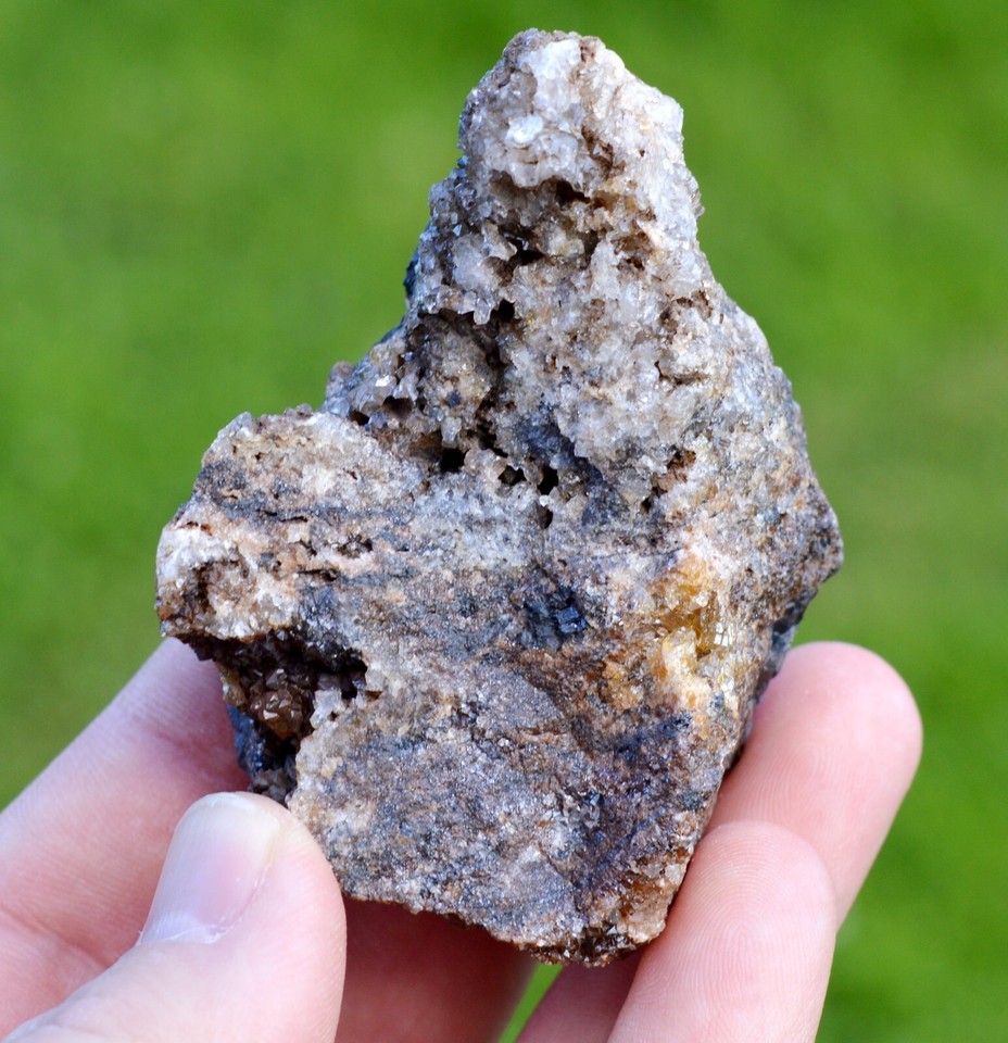 Goethite & Quartz 137 Grams - Steingraben Mine, Urbès, Alsace, France ...