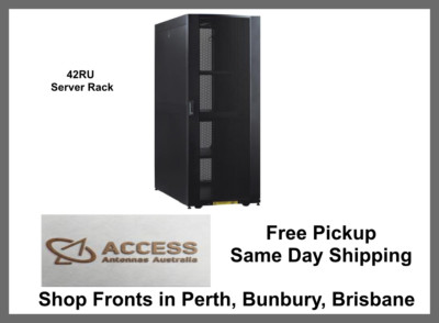 42RU 600mm x 1000mm Network Data Server Rack Cabinet Local Pickup Perth ...