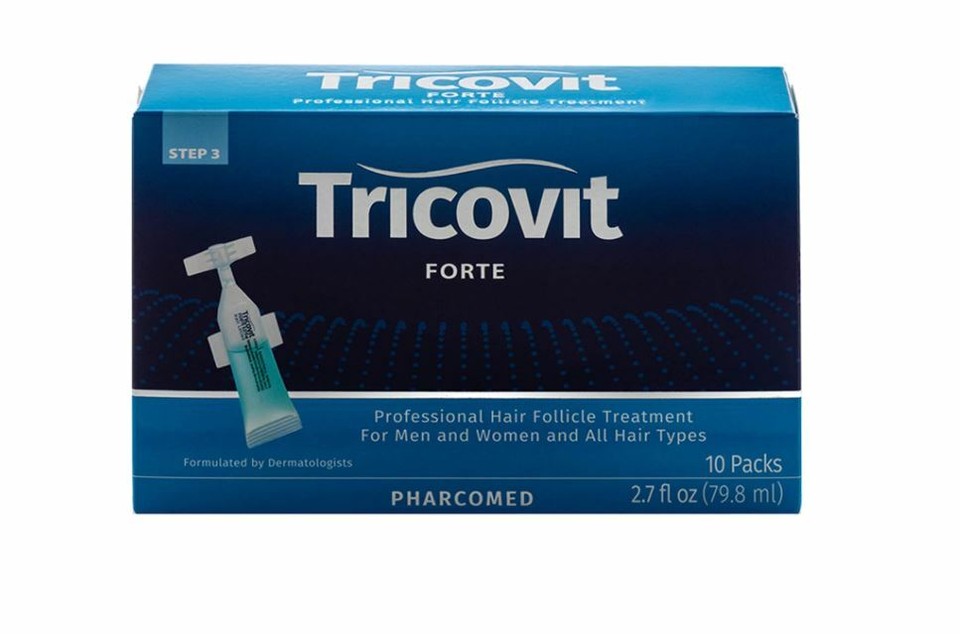 Tricovit Tablets (60 Tablets) and Tricovit Forte Locion Capilar 8 ml ...