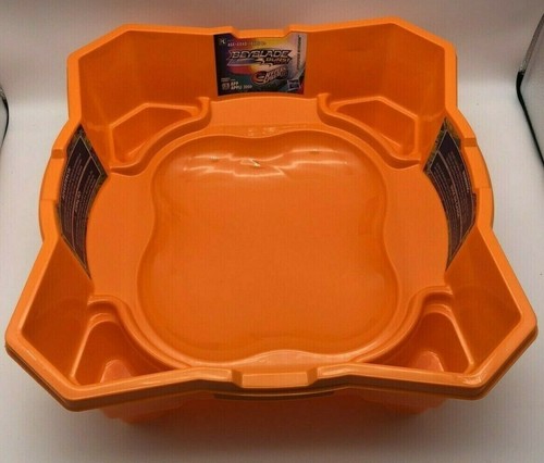 NEW BEYBLADE Burst Rise Hypersphere Hasbro Orange Stadium Battle Toy ...