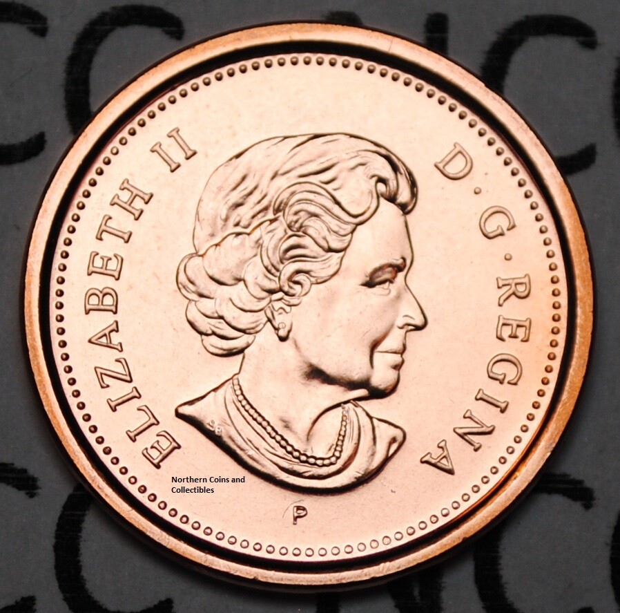 2004 P 1 Cent Canada Steel Nice Uncirculated Canadian Penny Magnetic | eBay