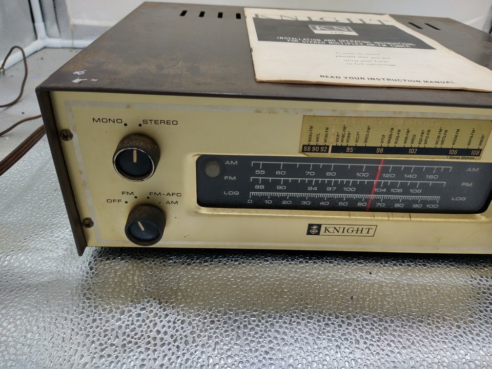Knight I70 Multiplex AM-FM Tuner | eBay